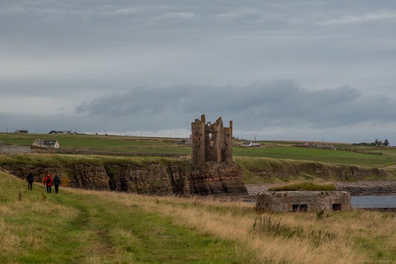 Keiss Castle & Harbour - Boults Travels